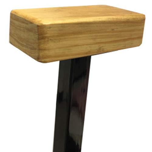 The Beam Store 12"" Hand Stand Cane, Black