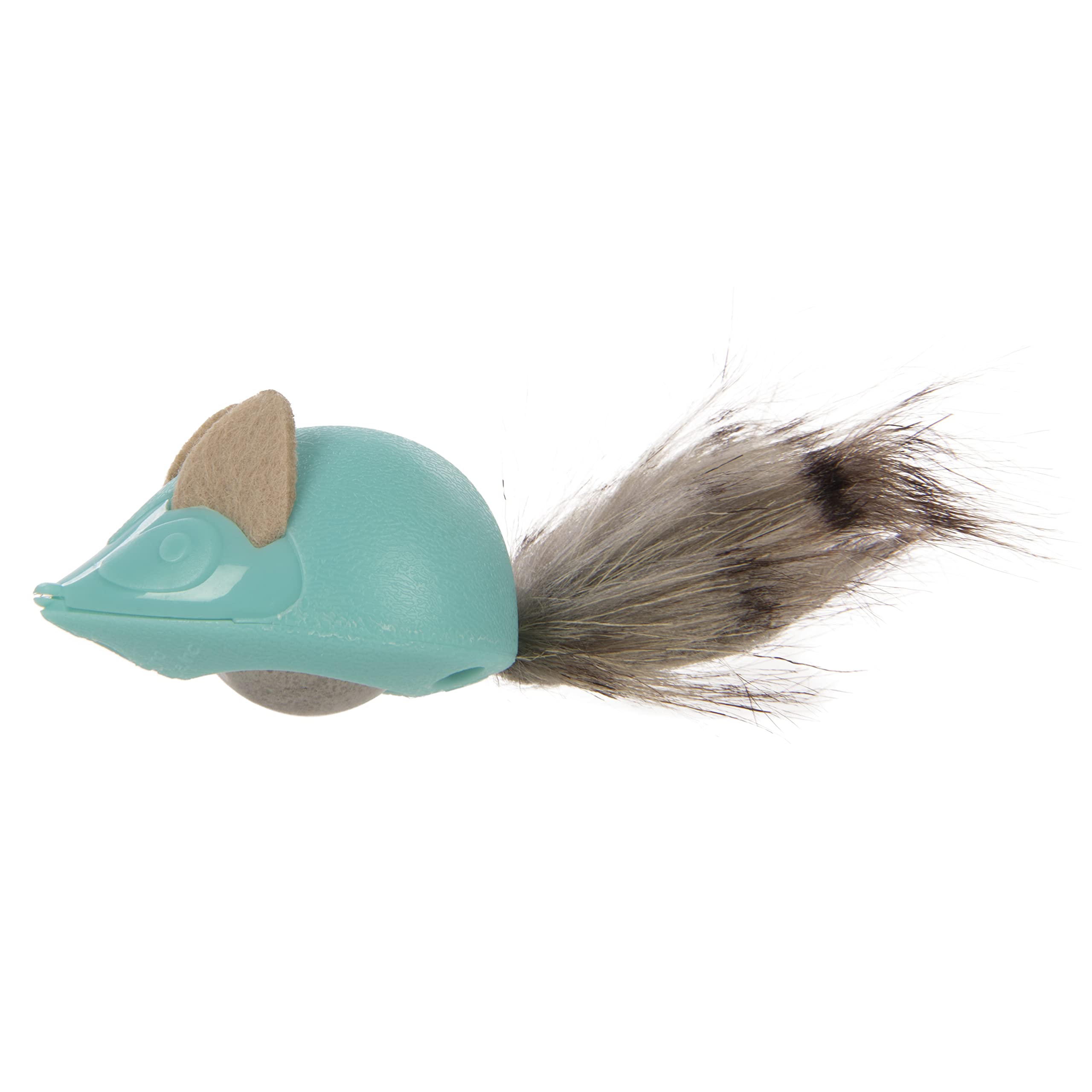 SmartyKat Instincts Sneaky Slider Rolling Interactive Cat Toy - Blue, One Size