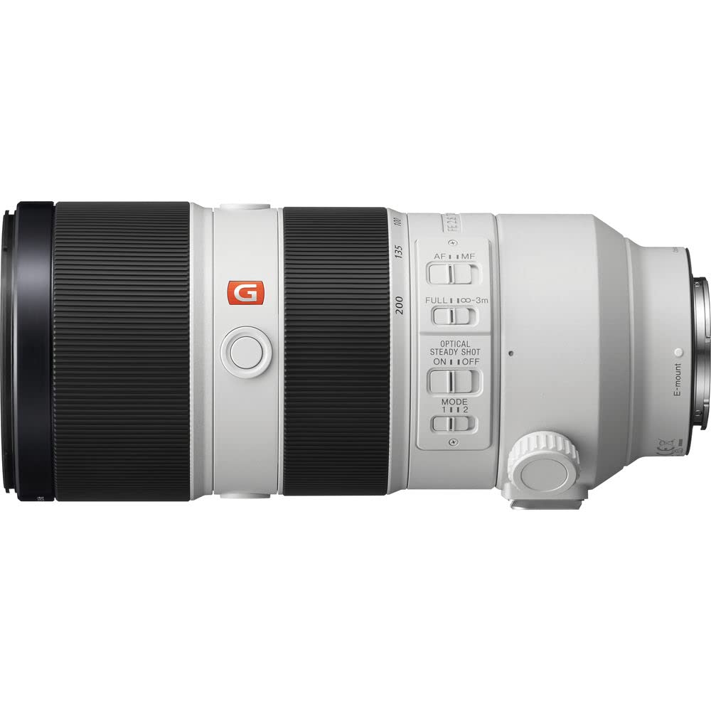 Sony FE 70-200mm f/2.8 GM OSS Lens (SEL70200GM) + Filter Kit + Lens Cap Keeper + Cleaning Kit + More (Renewed)
