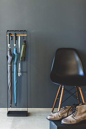 YAMAZAKI home Tower Hanging Umbrella Stand Black