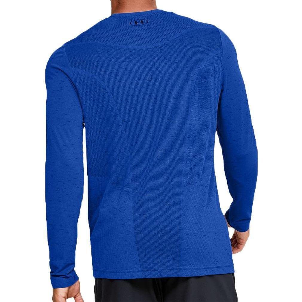 Under Armour Men's UA Seamless Long Sleeve SM Blue