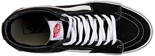 Vans Sk8-Hi Unisex Casual High-Top Skate Shoes Black/White