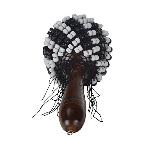 Sawtooth Wood Maracas, Dark Stain