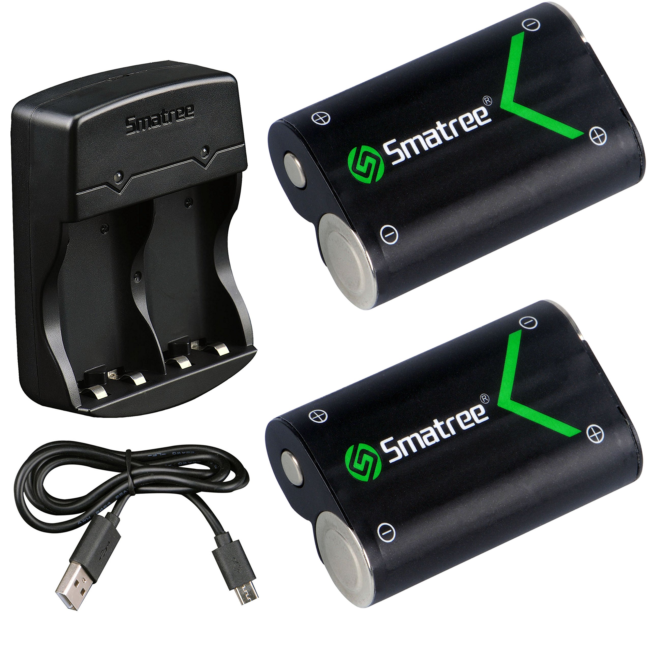 Smatree コントローラーバッテリー2個＋急速充電器　バッテリー2個同時充電が可能