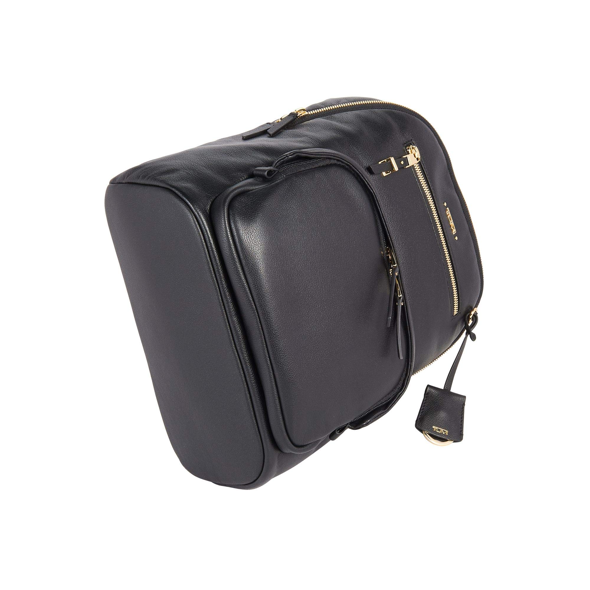 TUMI - Voyageur Hagen Leather Laptop Backpack - 12 Inch Computer Bag For Women - Black