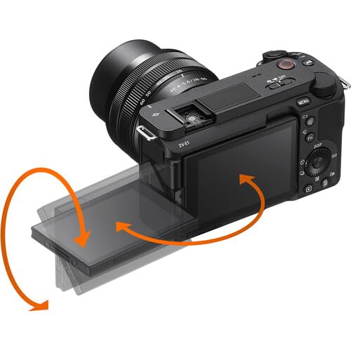 Sony ZV-E1 Mirrorless Camera (Black) Advanced Accessory Bundle with 2 x Lexar 64GB SD Card, Gadget Bag, Flexible Tripod, & More