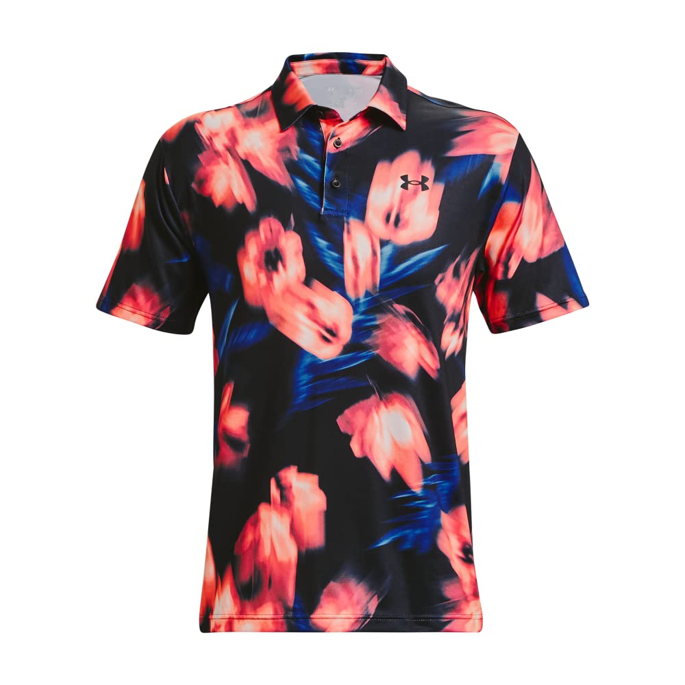 Under Armour Men's Playoff 2.0 Golf Polo , Academy Blue (436)/Summer Lime , X-Large