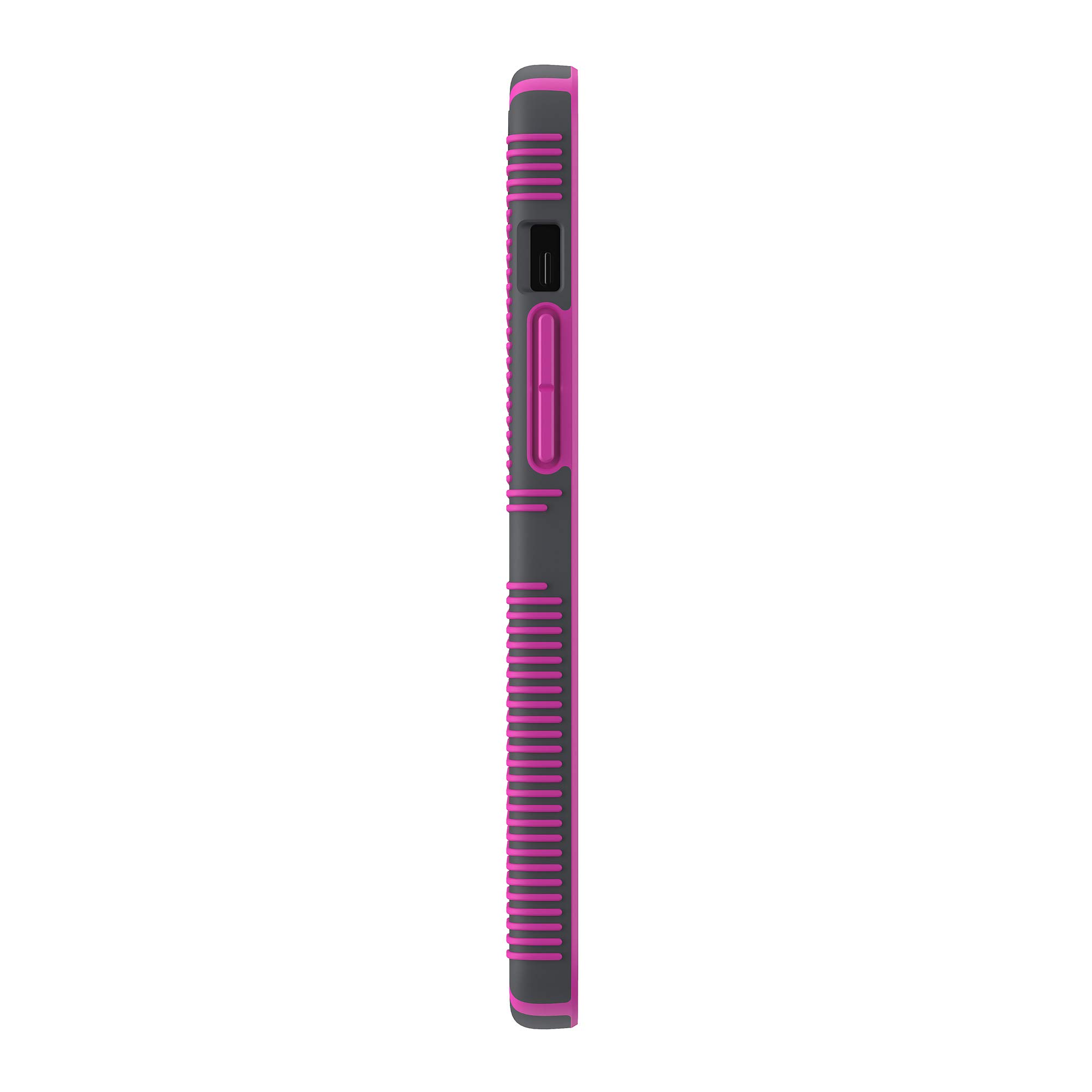 speck Products CandyShell Pro Grip iPhone 12 Pro Max Case, Slate Grey/It’s a Vibe Violet (137609-9230)