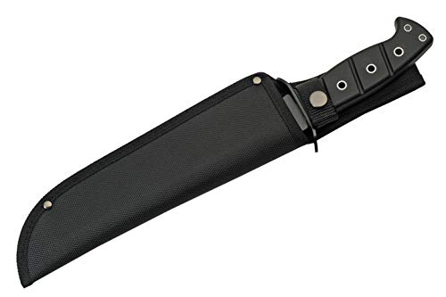 SZCO SUPPLIES 15"" Backyard Bowie Knife, black (211514-PL)