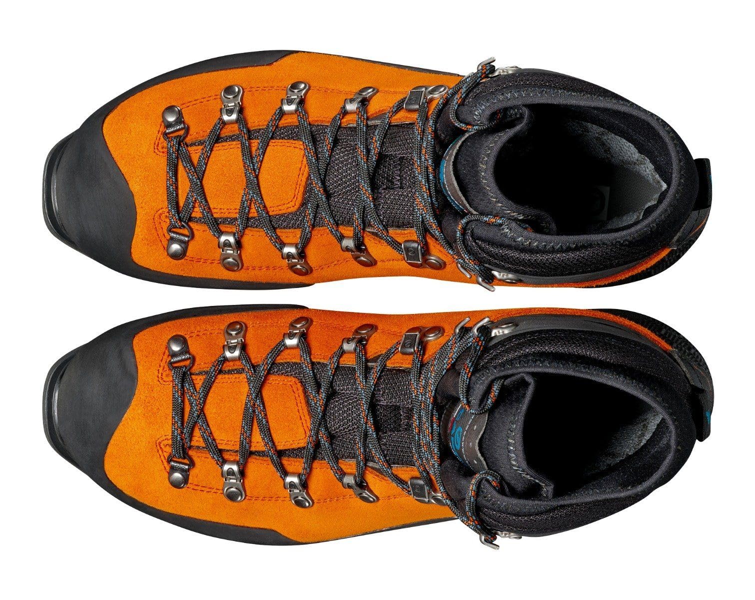 SCARPA Men's Mont Blanc Pro GTX Waterproof Gore-Tex Boots for Hiking and Mountaineering - Tonic - 9.5-10