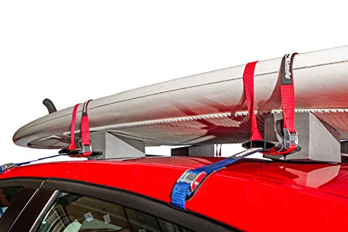 SportRack SR5527 Adjustable Foam Kayak Carrier, 24-Inch, Black