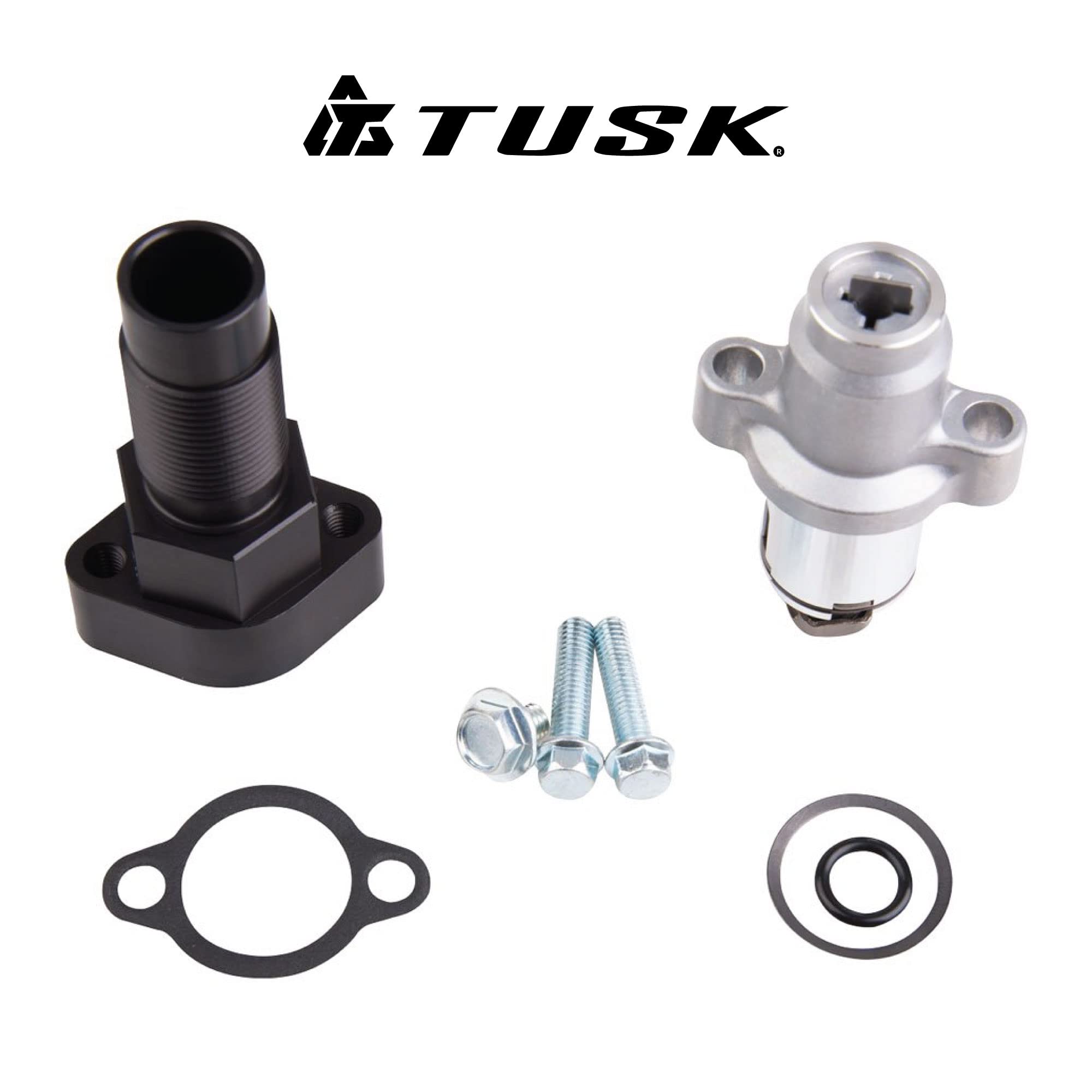 TUSK 184-053-0001 Automatic Cam Chain Tensioner Black Anodized