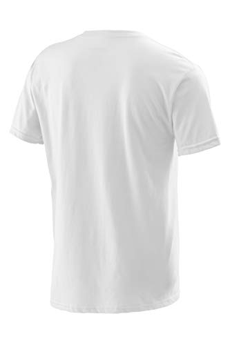 Speedo Unisex-Adult T-Shirt Short Sleeve Crew Neck Vintage New White, 3X-Small