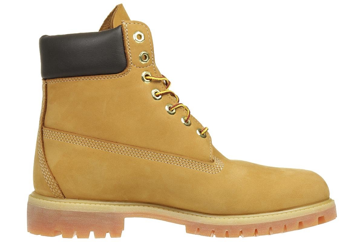 Timberland Men's 6 inch Premium Waterproof Boot Fashion, Wheat Nubuck, 10