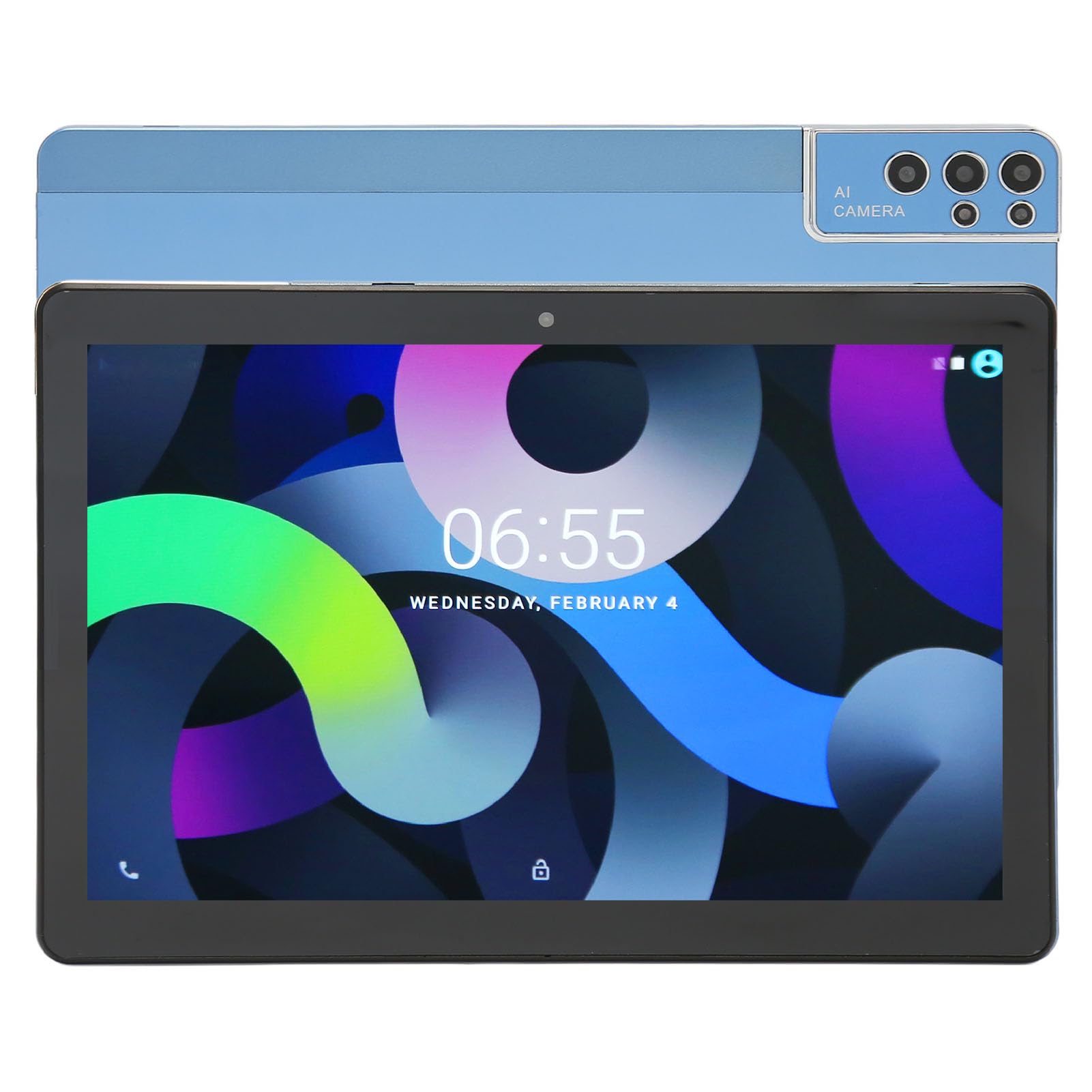 SHYEKYO Office Tablet, 4GB 64GB Memory 5G WiFi 10.1in FHD Octa Core CPU 3 Card Slots Gaming Tablet for Travel (#1)