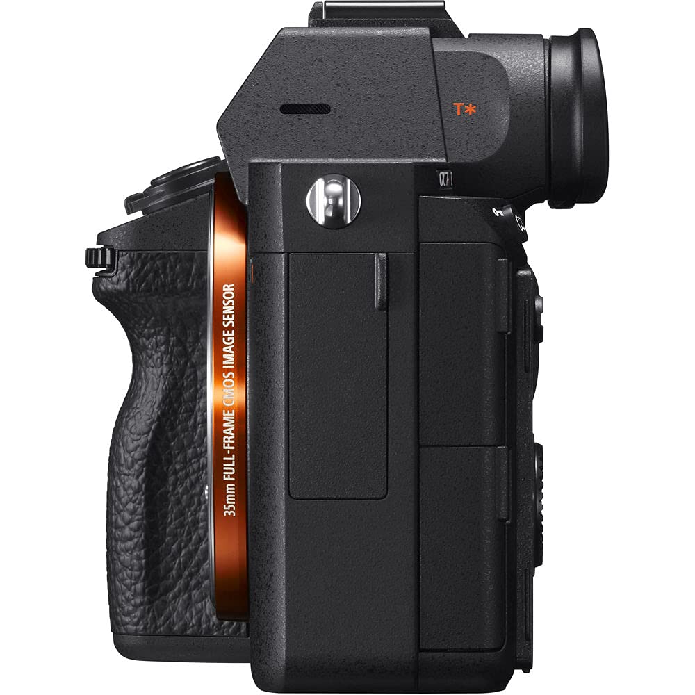 Sony a7R IIIA Mirrorless Camera (ILCE7RM3A/B) + Sony FE 16-35mm Lens (SEL1635GM) + 64GB Card + Filter Kit + Bag + NP-FZ100 Compatible Battery + Card Reader + LED Light + More (Renewed)