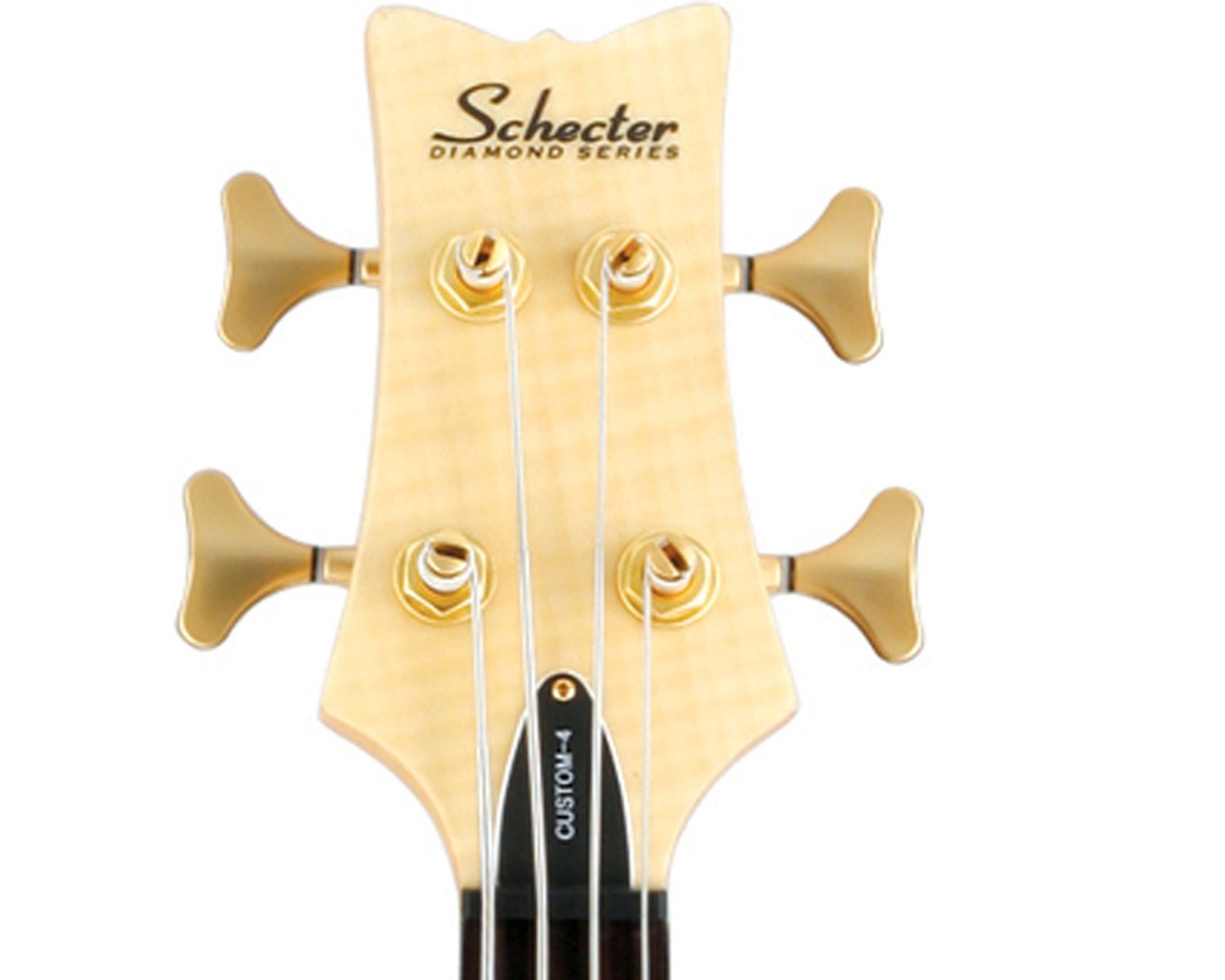 Schecter Stiletto Custom-4 Electric Bass (4 String, Natural Satin)