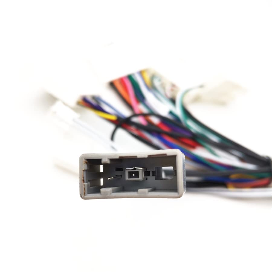 Stereo Radio 16-PIN Plug Power Cable Adapter Wiring Harness w/Canbus for Nissan
