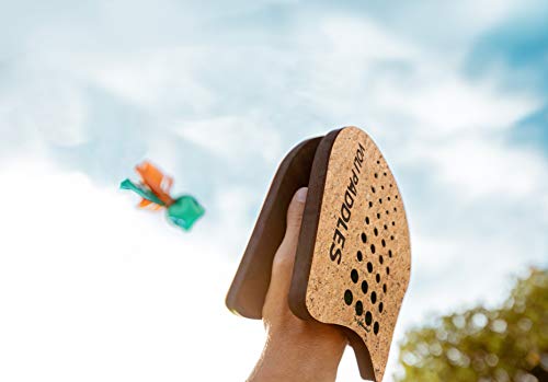 Waboba VOLI Paddle Game - Rethink Your Outdoor Game β Backyard Set Includes: 2 Wearable Paddles and 1 Oversized Shuttlecock