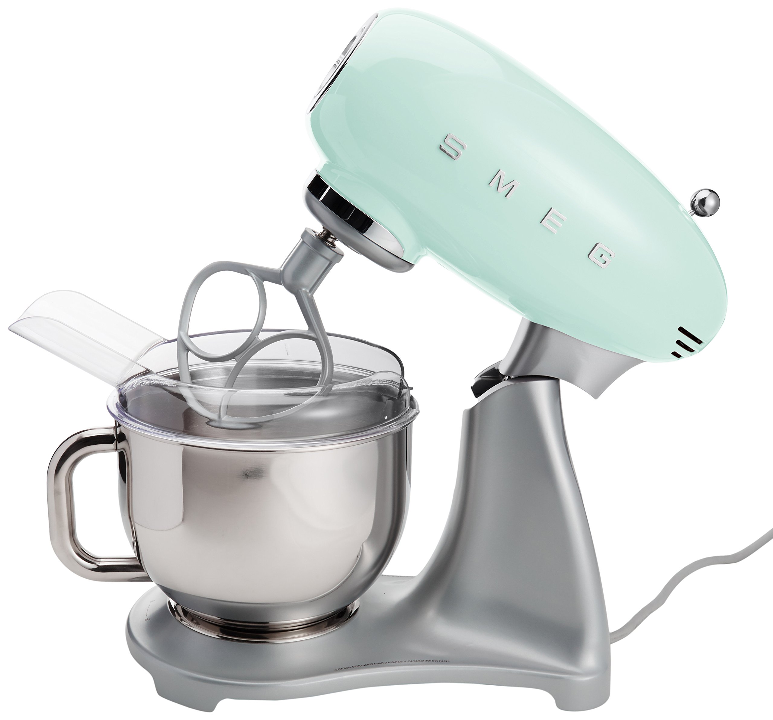 Smeg SMF01PGUS Stand Mixer, Pastel Green