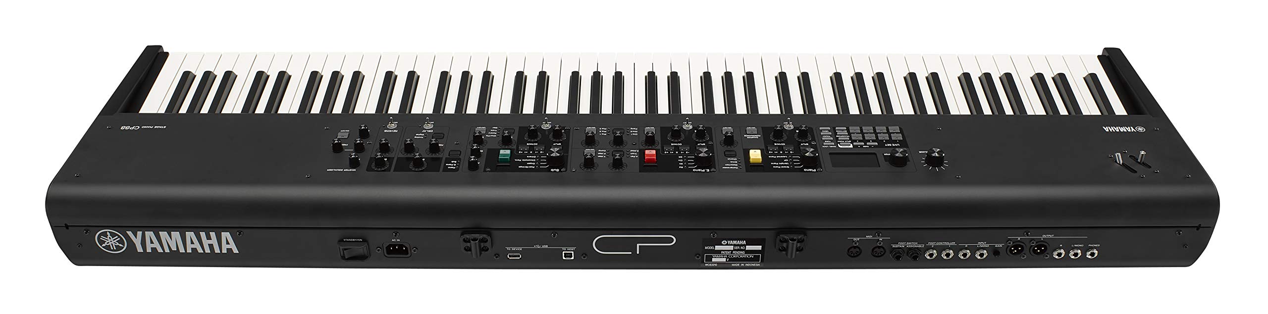 Yamaha CP88 88-Key Graded Hammer Action Stage Piano with Sustain Pedal(Black)