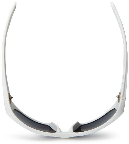 Spy Optic MCCOY Rectangular Sunglasses, Matte White Frame/Grey Lens, one Size