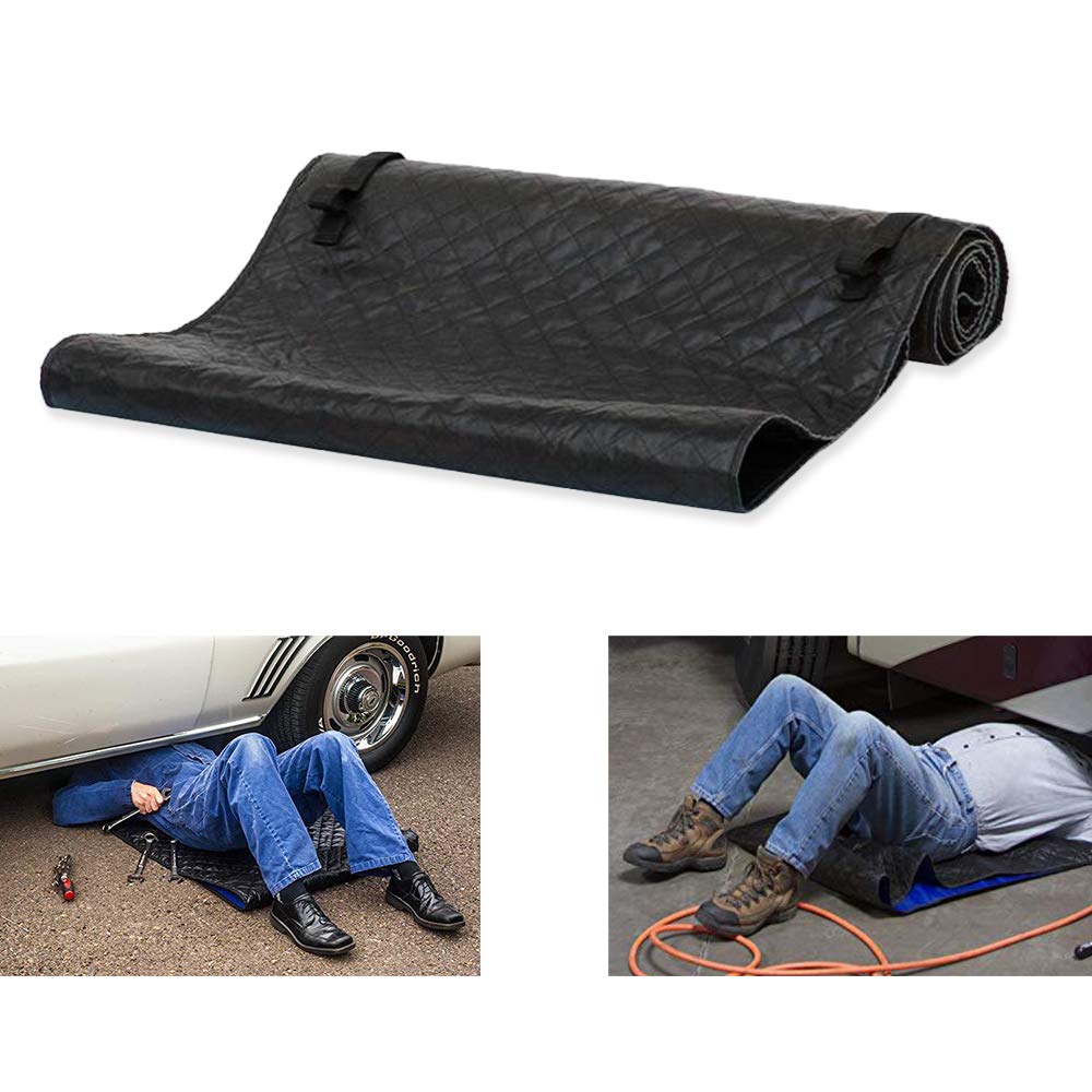TOPHORT Automotive Car Creeper Folding Moving Pad Rolling Car Repair Pad Zero Crawling Mat Zero Ground Under The Vehicle for Cars Working and Household