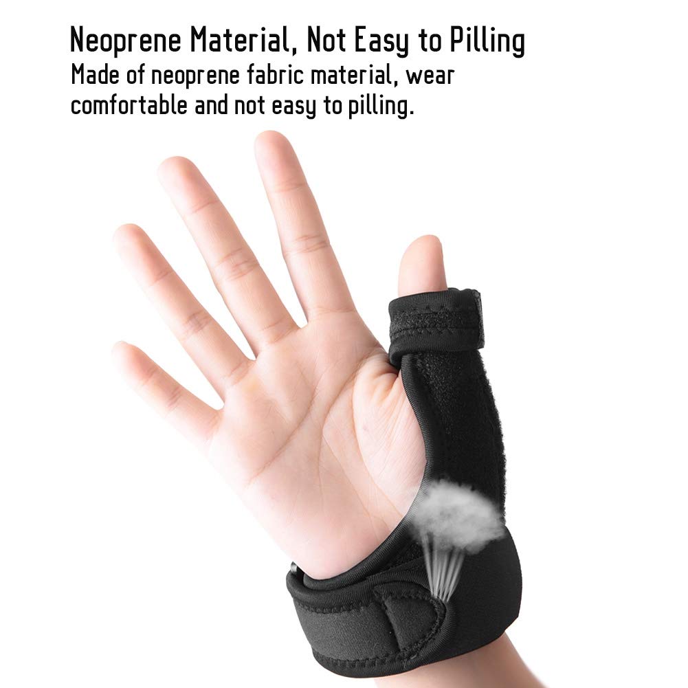 Thumb Brace, Adjustable Thumb Support Wrist Protector Stabilizer with Removable Splint for Men and Women Arthritis Tendonitis Finger Stabiliser(Right)