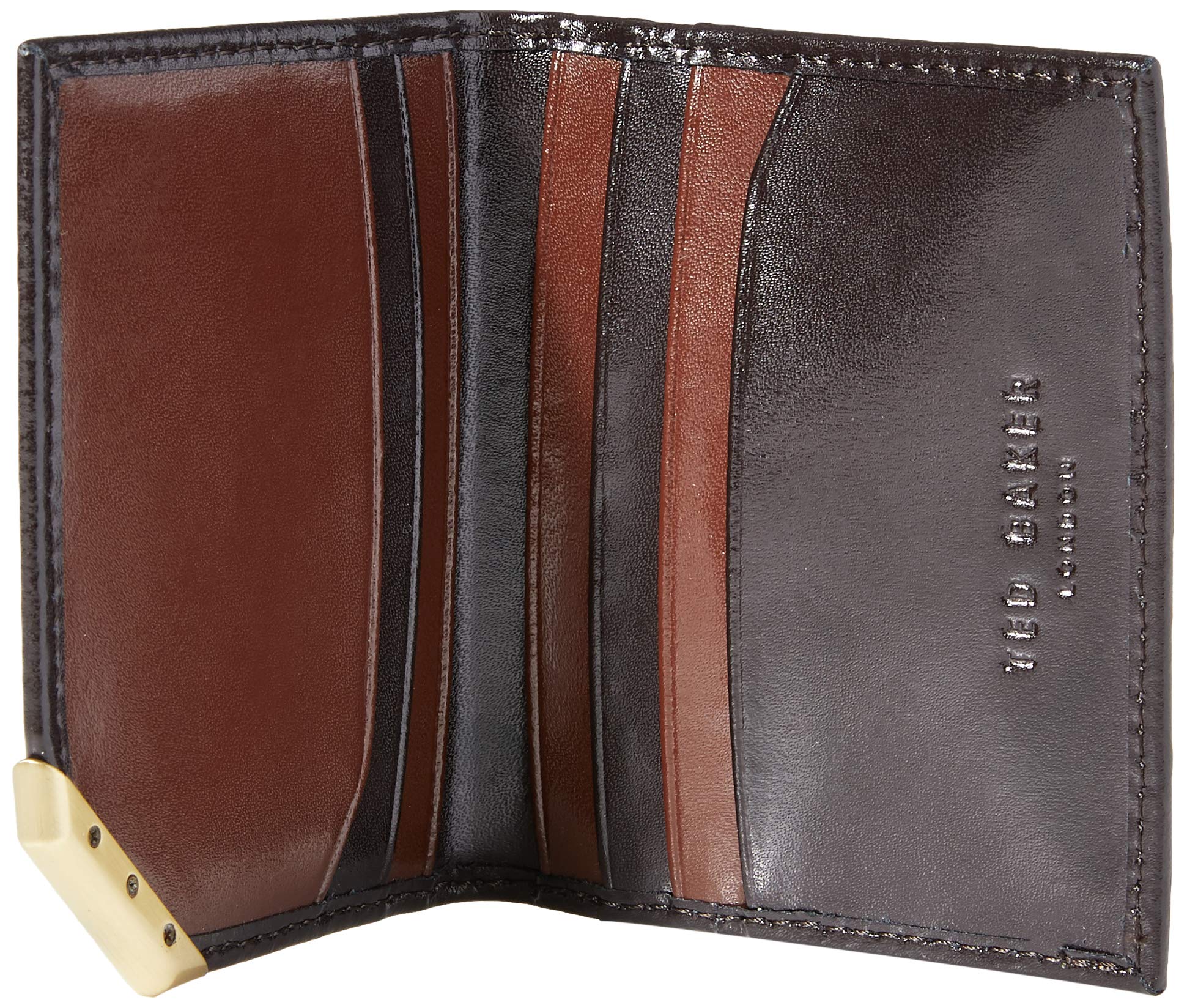 Ted Baker Men's Coral Travel Accessory-Envelope Card Holder, BRN-Choc, One Size