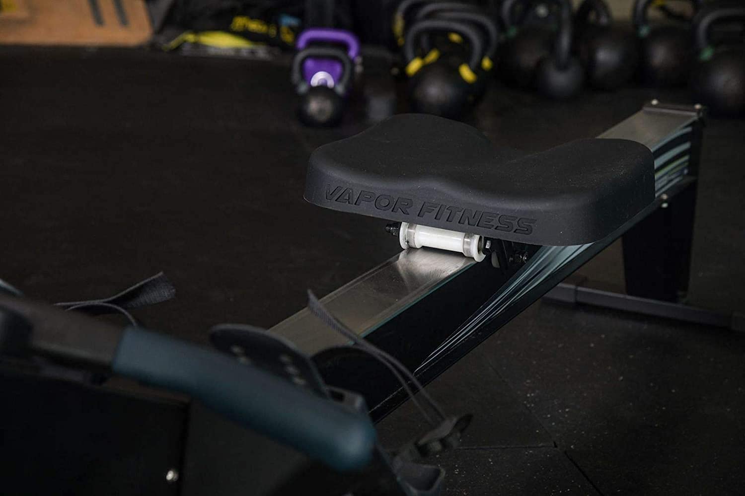 Vapor Fitness Silicone Seat Cover Design for Concept 2 Rowing Machine Seat (Black)