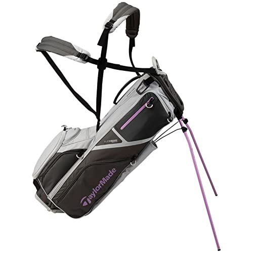 Taylormade Women's FlexTech Crossover Bag, Kalea, Cool Gray, Lavender