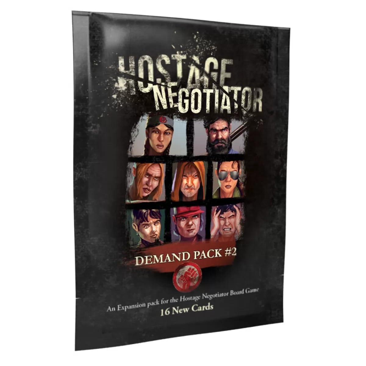 Van Ryder Games Hostage Negotiator: Demand Pack 2 – A Game Expansion 1 Player – 15-30 Minutes of Gameplay for 1 Player – Teens and Adults Ages 15+ - English Version