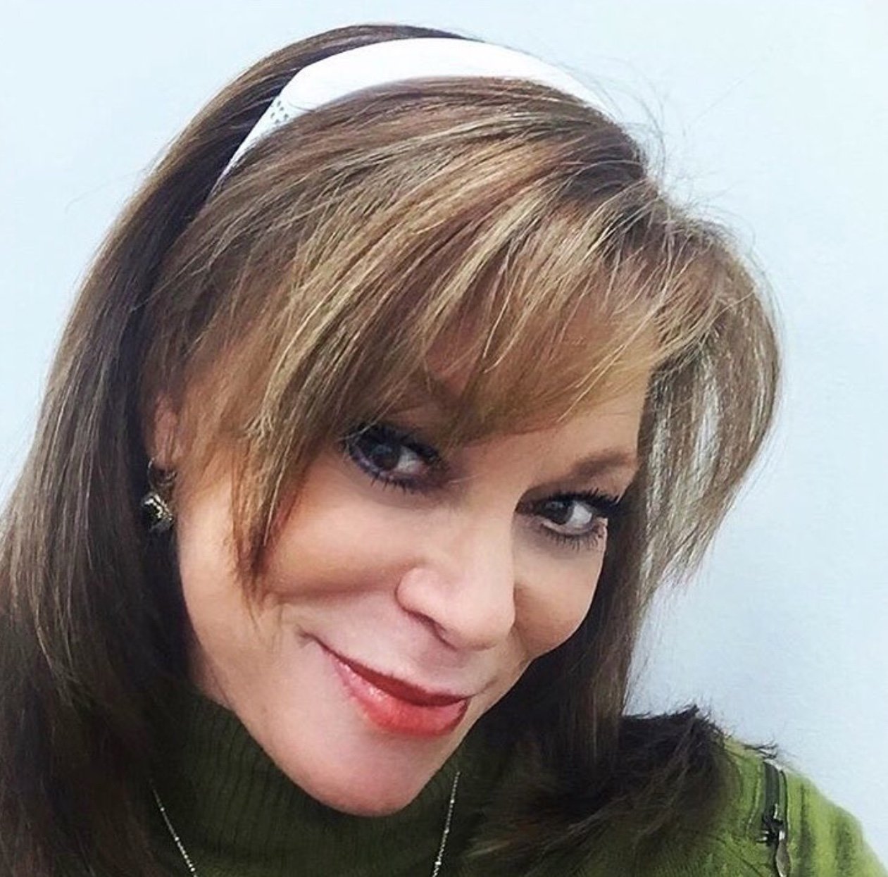 SqHair Hinged Headband fits like sunglasses providing lift and style without giving you a headache Band (Black-Crystals)