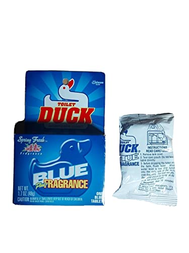 Toilet Duck Automatic Blue Single - 1.7 oz - 3 pk