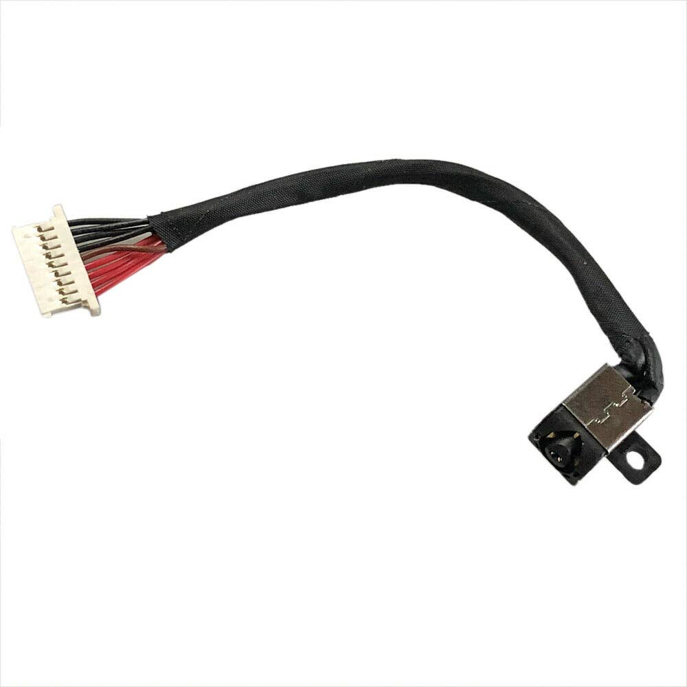 Zahara 9PIN DC in Power Jack Cable Plug in Charging Port Socket for Dell Inspiron 15 7591 7590 / Vostro 15 7590 / P83F P83F001 048JWV 48JWV(9cm/ 3.5inches)(not fit for Dell Inspiron 2-in-1 Series)