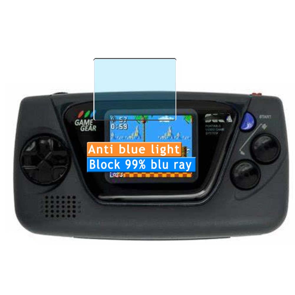 Vaxson 3-Pack Anti Blue Light Screen Protector, compatible with SEGA GAME GEAR micro TPU Film Protectors Sticker [ Not Tempered Glass ]