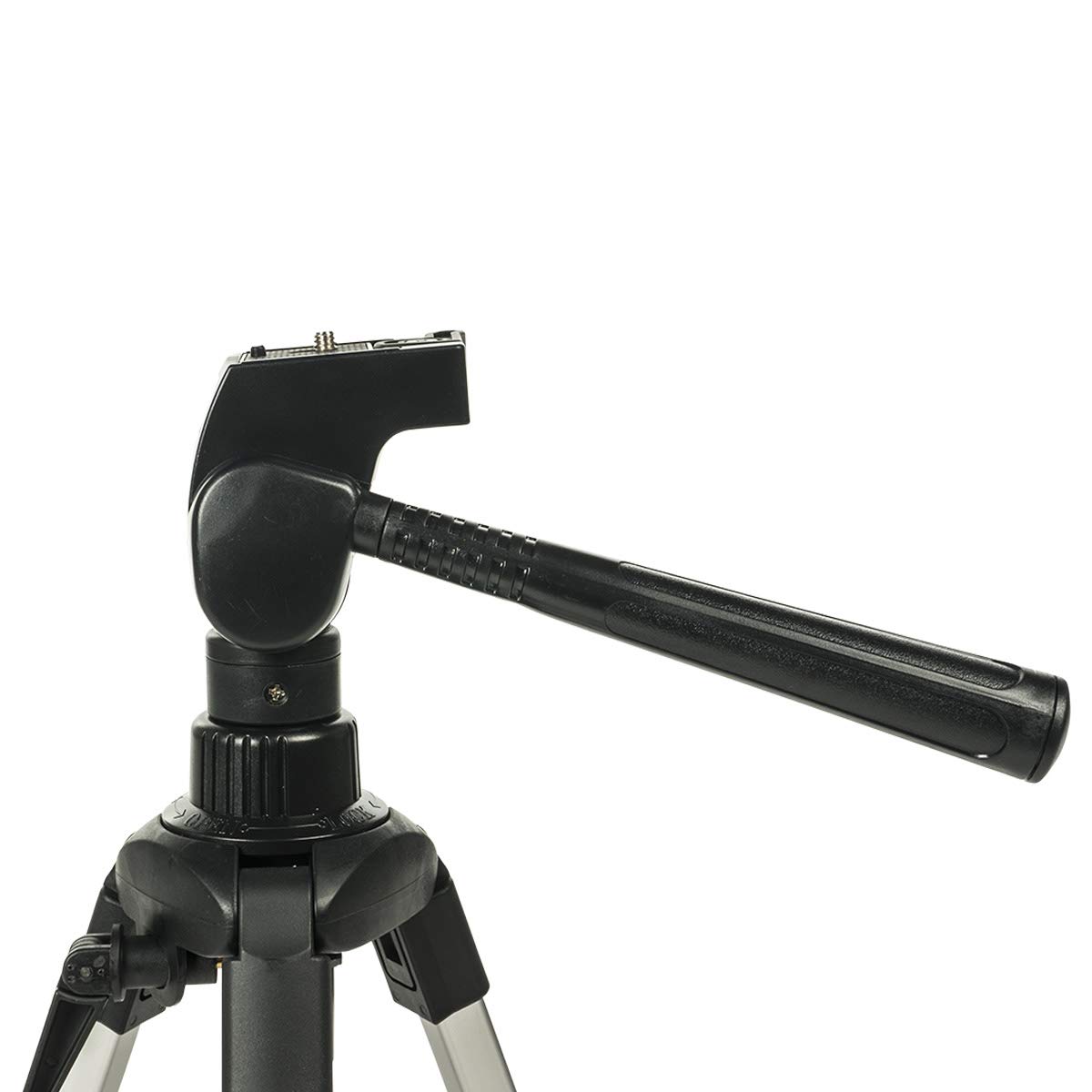 Smith-Victor P800 Pinnacle Series 3-Section Aluminum Tripod with 2-Way Fluid Head