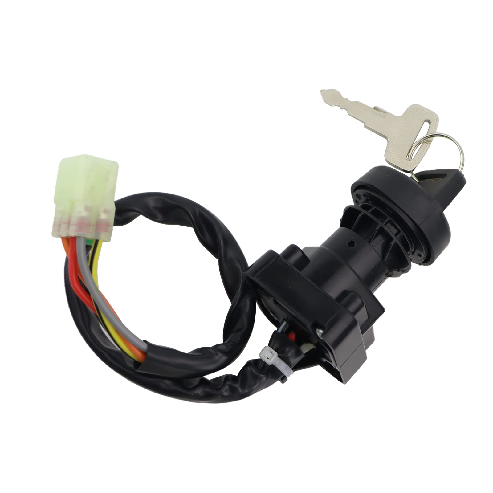 STABSOLI Starter Motor & Solenoid Relay & Ignition Switch for Suzuki ATV KingQuad 400 2WD 4WD LT-A400 LT-F400 2008-2010 3545-016 31100-38F00 3313-719 31210-PWB1-900 SM-14241