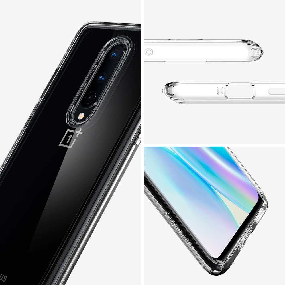 Spigen Ultra Hybrid Designed for OnePlus 8 Case (2020) [NOT Compatible with Verizon UW Version] - Crystal Clear