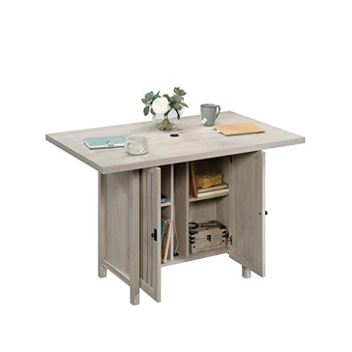 Sauder Costa Conference Table, Chalked Chestnut finish