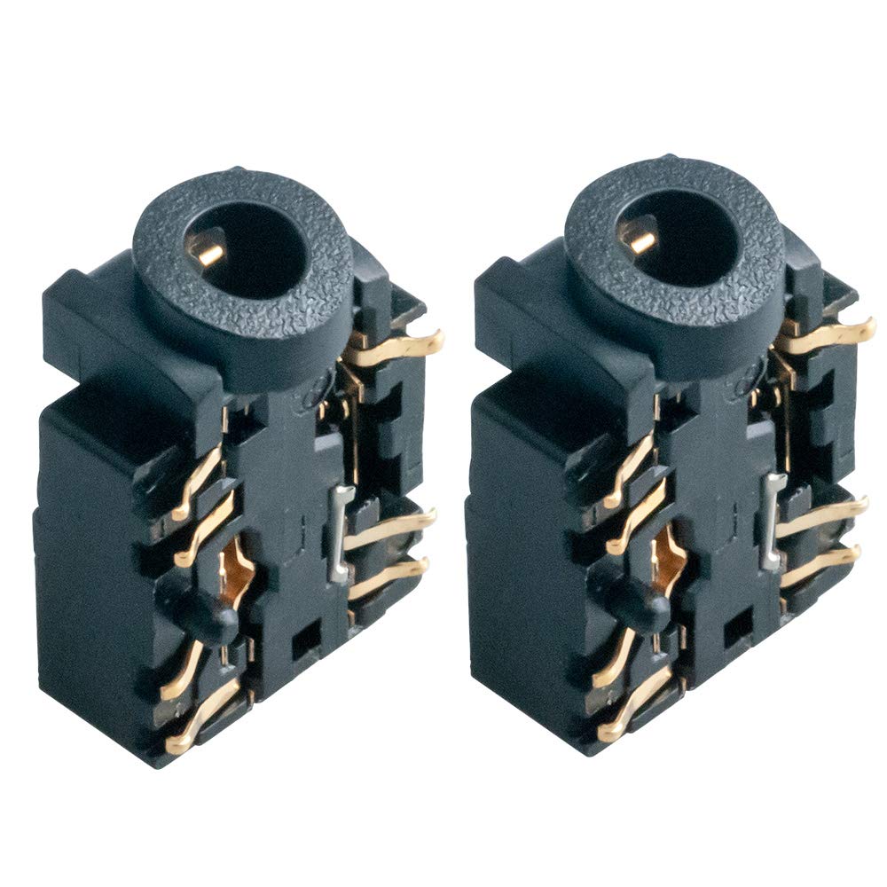 RGEEK 2 Pcs Replacement Headphone Jack Plug Port 3.5mm Headset for Xbox ONE Elite Controller Model 1698 Replacement
