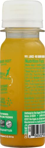 Vive Organic Immunity Boost Cayenne, Ginger & Turmeric Shot (2oz bottle)