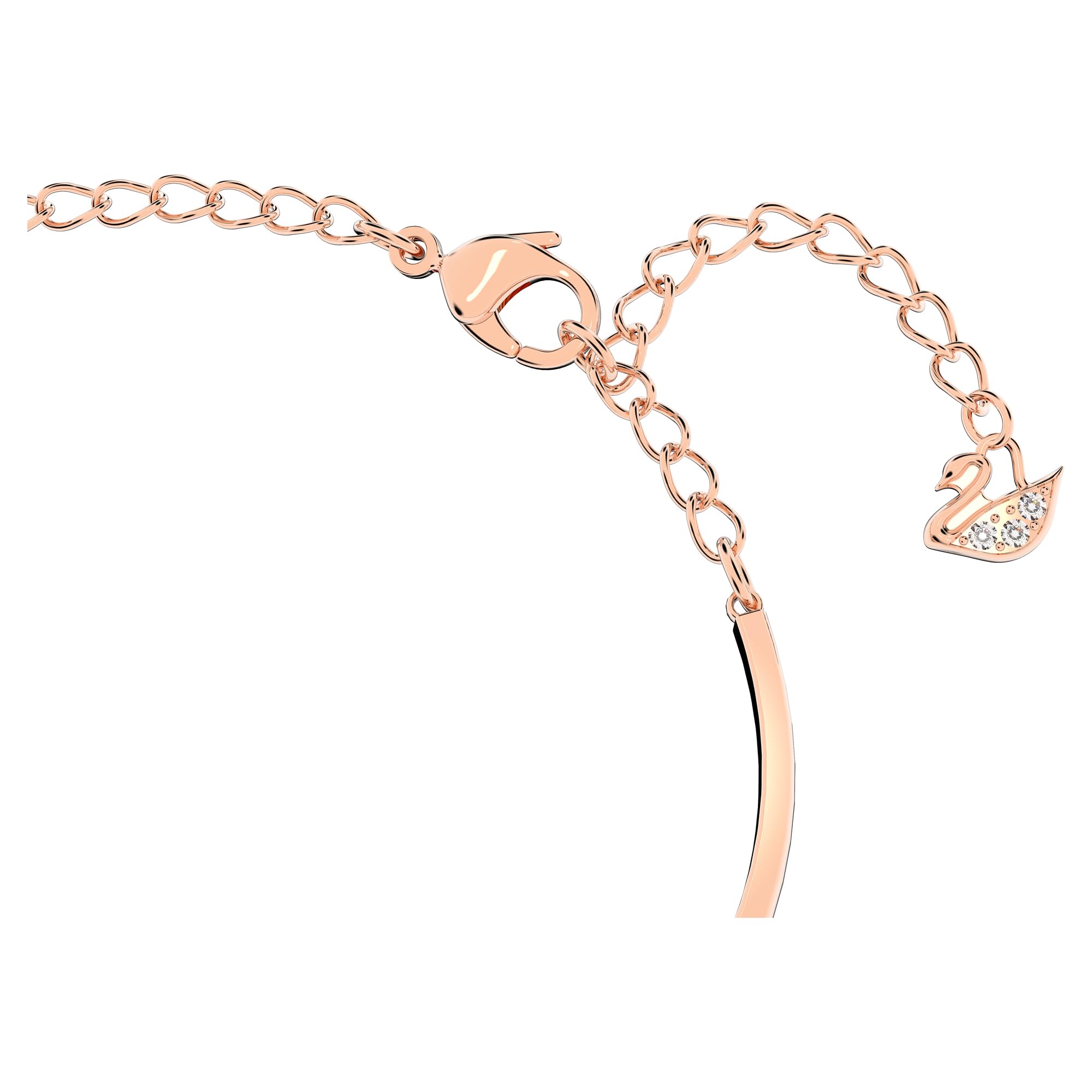 Swarovski Infinity Heart Jewelry Collection, Necklaces and Bracelets, Rose Gold & Rhodium Tone Finish, Clear Crystals
