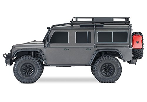 Traxxas 1/10 Scale TRX-4 Scale and Trail Crawler with 2.4GHz TQi Radio, Silver