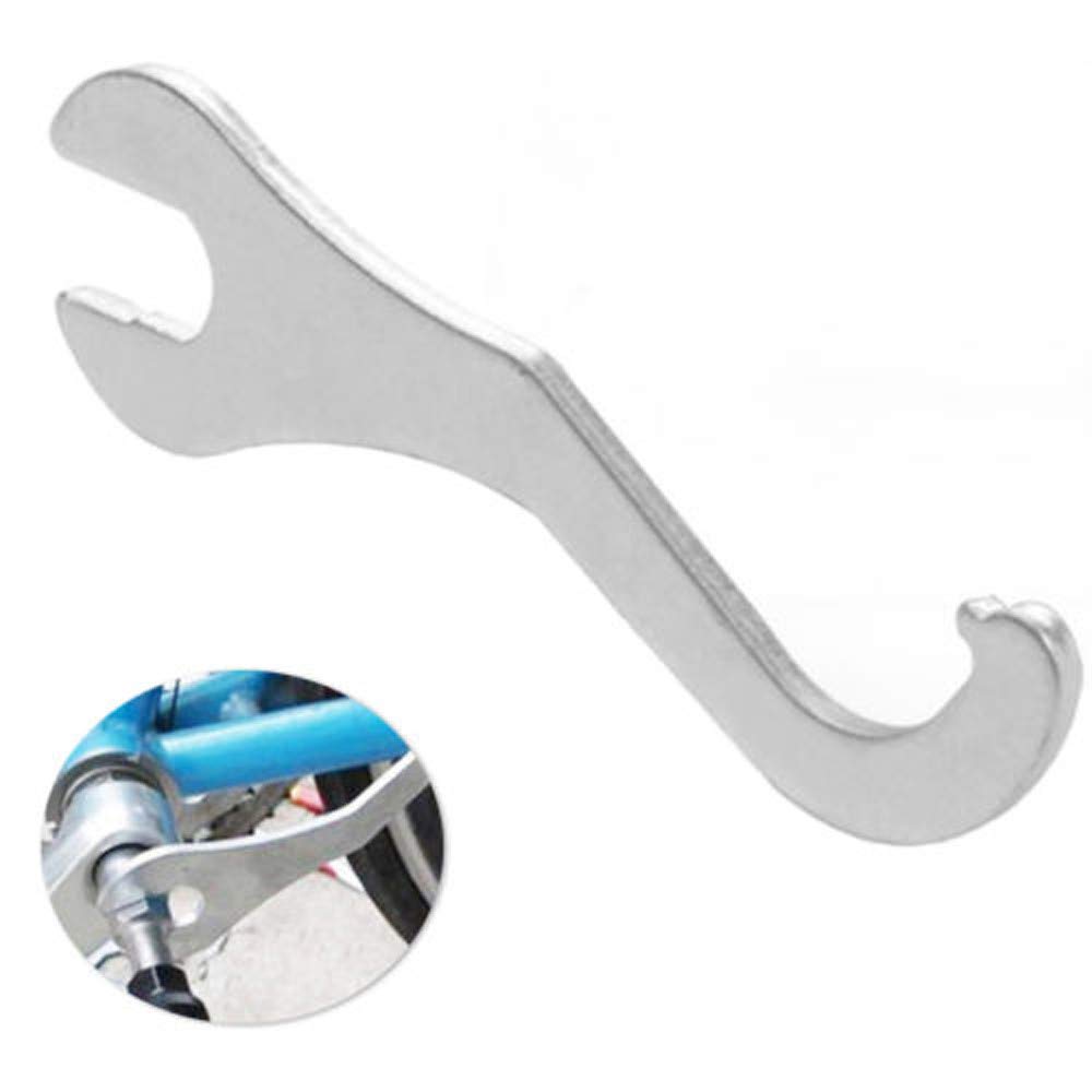 Zerlibeaful Repair Ring Tool Bracket Bottom Wrench Pedal Lock Remover Bike Bicycle Bike Accessories