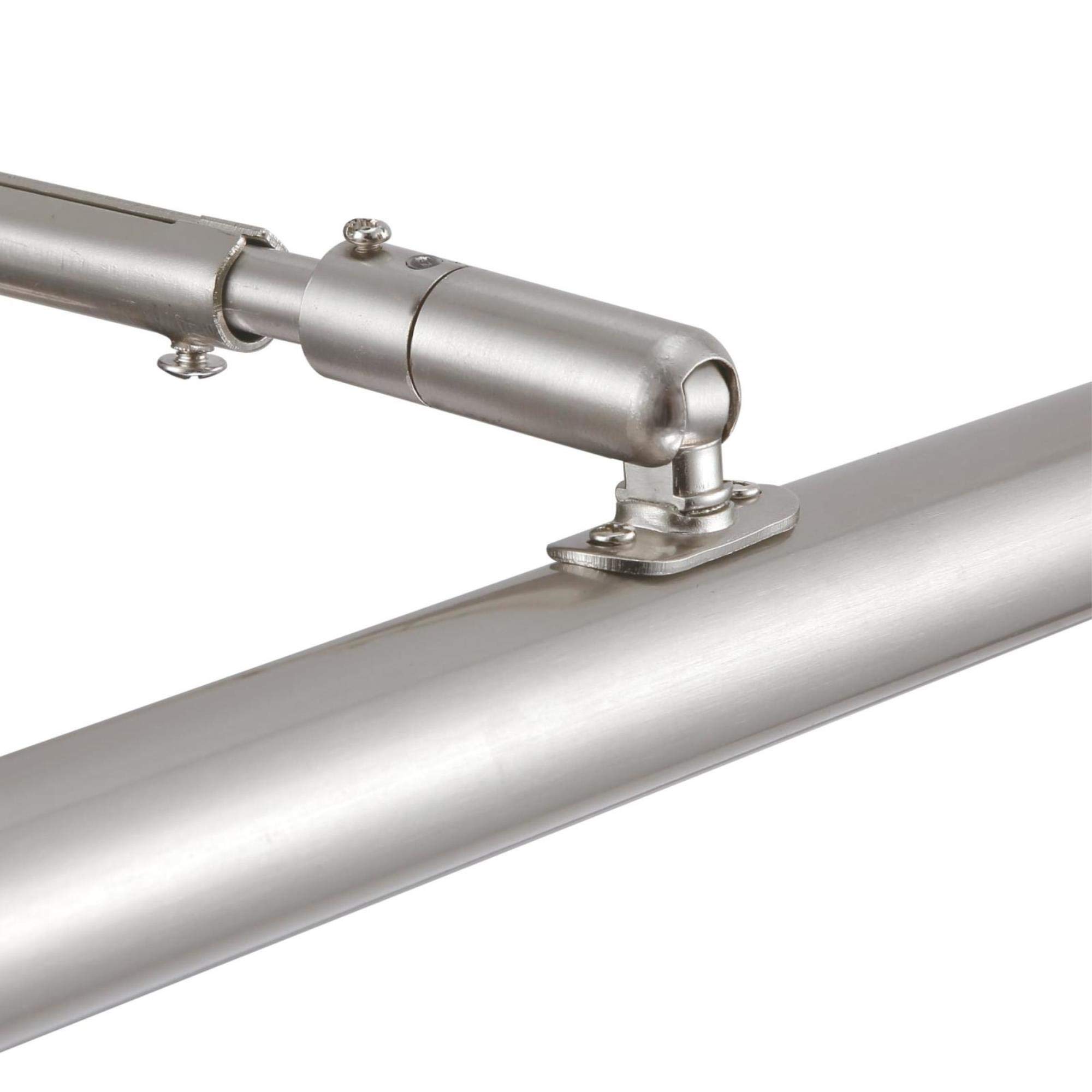 Westinghouse 7501100 14 Inch, 4 Watt Adjustable LED Picture Light, Brushed Nickel Finish, 3000K
