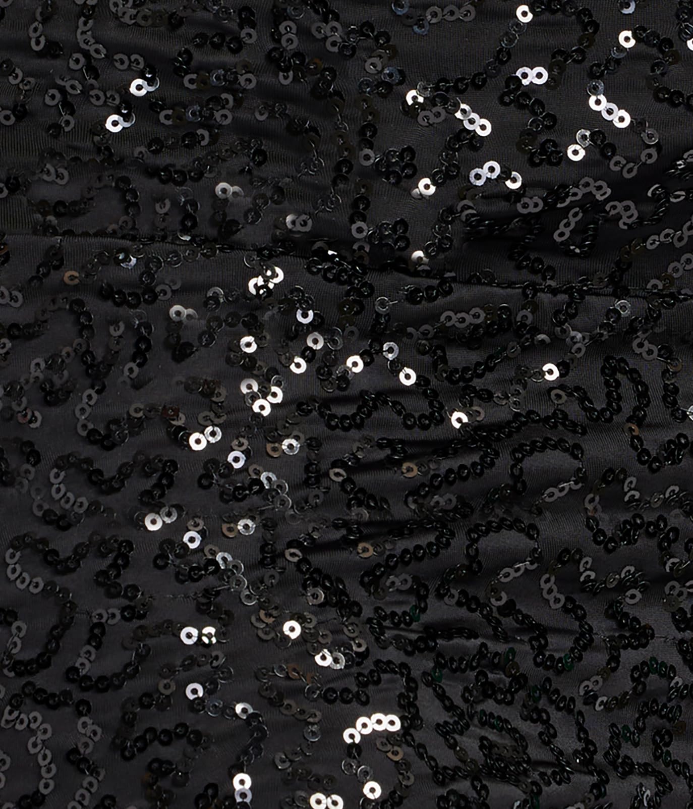 Tipsy Elves Women's Black Sequin High Waisted Leggings Size Small