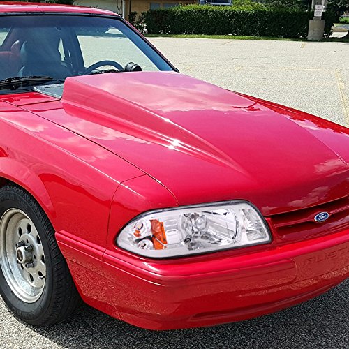 Spec-D Tuning 2LCLH-MST87-RS Ford Mustang Lx Gt Headlights W/Corner Lamps 1Pc. Chrome