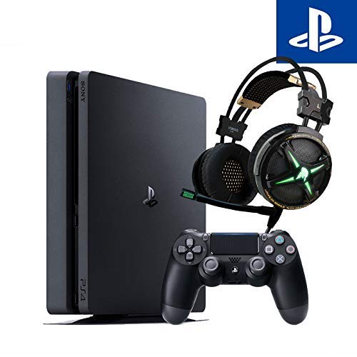 WeIM Gaming Headset Virgo M60 (Black) - Surround Gaming Headset for PC, USB Connector, Intelligent Vibration, Voice Changer, Strong bass, Flexible Sensitive Mic, LED Illumination, Compatible with PS
