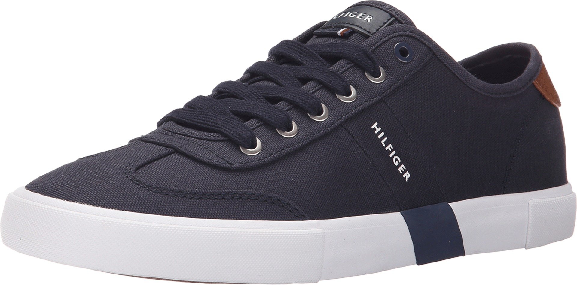 Tommy Hilfiger Men's Pandora Sneaker, Navy Canvas 404, 8.5M
